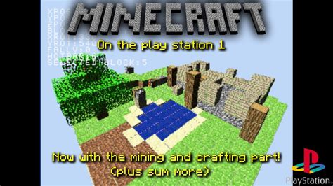 Minecraft On The Ps1 Update Adding The Mining Part Major Overhaul