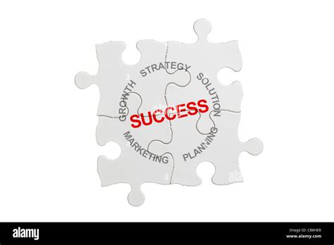 Puzzle Business Concept Marketing Strategy Stock Photo Alamy