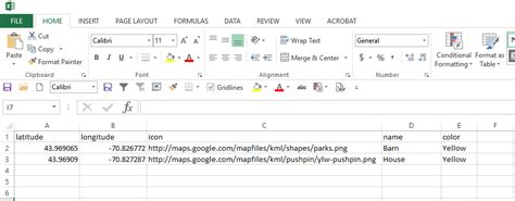 Google Earth Import Csv No Name The Earth Images Revimage Org