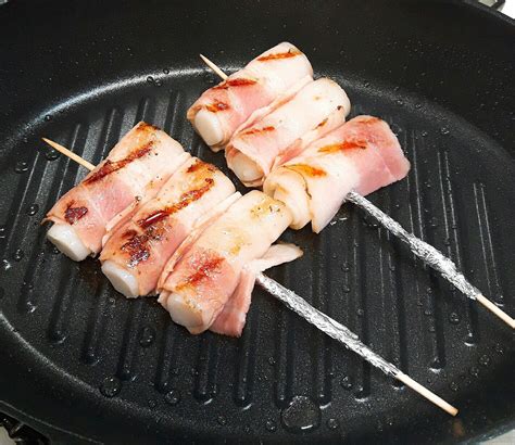 떡 치즈 햄 베이컨말이