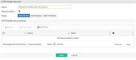 Configuring An Header Security Policy Fortiadc 745 Fortinet Document Library