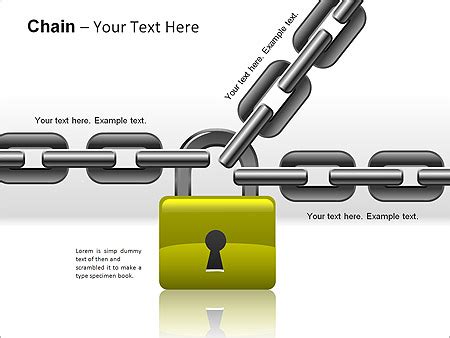 Chain PPT Diagrams Chart Design ID SmileTemplates Com