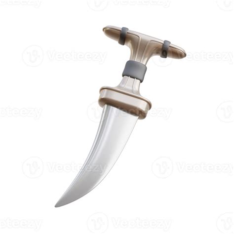 3d Traditional Arabian Dagger Model 51796911 Png