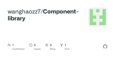 Github Wanghaozz Component Library