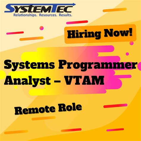 Vtam Systemsprogramming Itjobopening Hiringnow Remoteitjob