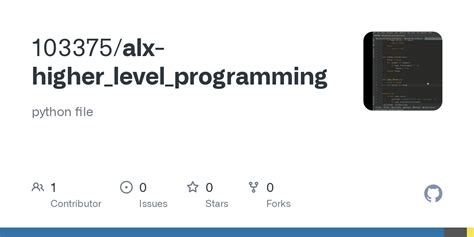 Github 103375alx Higherlevelprogramming Python File