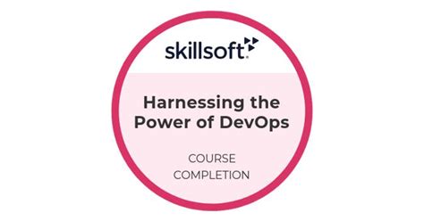 Ben Morris On Linkedin Harnessing The Power Of Devops • Ben Morris • Skillsoft® Digital Badge