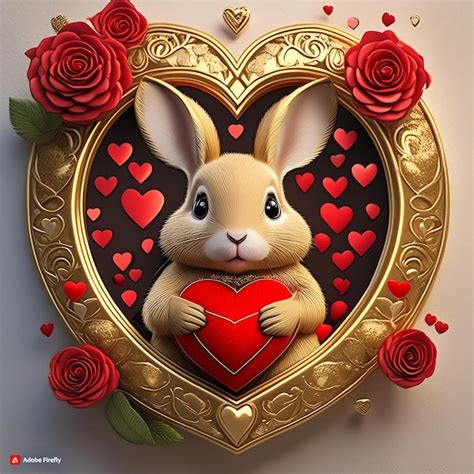 11000 Rabbit Love Symbol Pictures