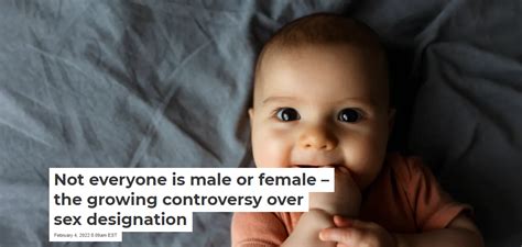 Not Everyone Is Male Or Female The Growing Controversy Over Sex Designation Life And News