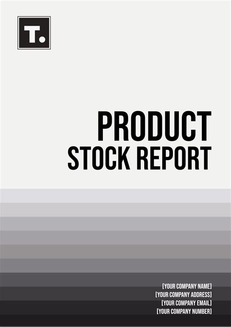 Free Stock Audit Report Format Template To Edit Online