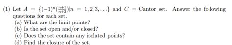 solved 1 let a { 1 m 2 n 1 2 3 } and c