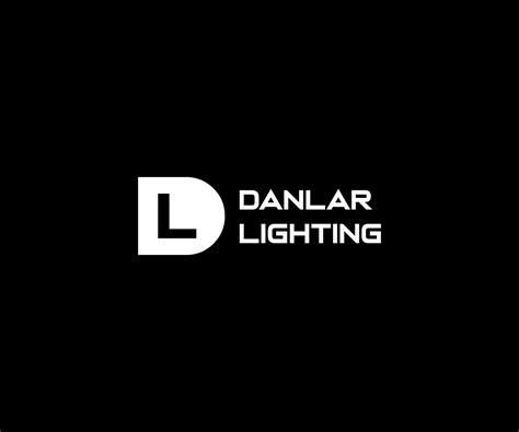 Elegant Modern Lighting Fixture Logo Design For Danlar Lighting By