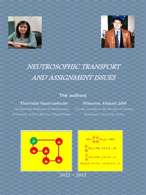 Neutrosophic Transport And Assignment Issues Pdf Mathematical