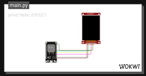 Tft Wokwi Esp32 Stm32 Arduino Simulator