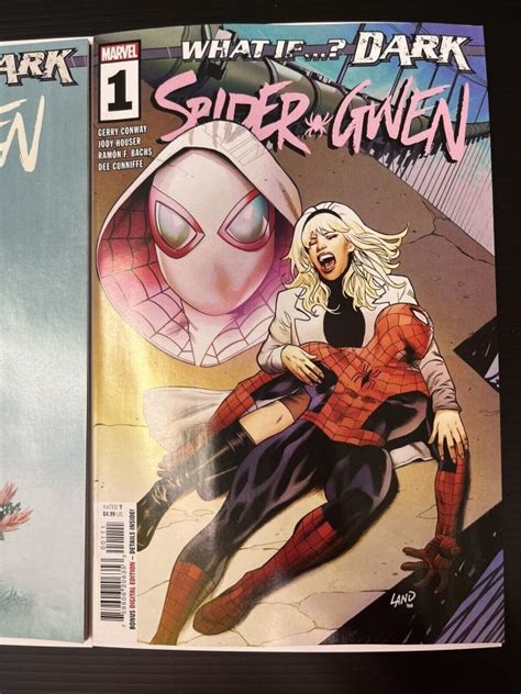 What If Dark Spider Gwen 1 Cvr A 125 Aspinall Set In Hand 2023