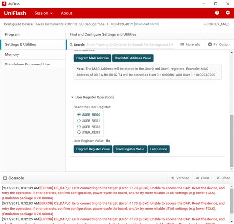 Msp432e401y Gpio Configuration Locks Out Jtag Msp Low Power