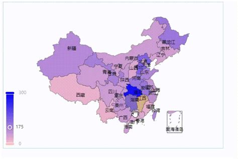 echarts空气质量地图效果 echarts显示地图空气质量 csdn博客