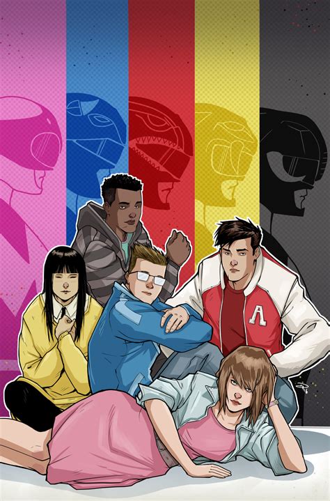 Mighty Morphin Power Rangers Covers On Behance Mighty Morphin Power Rangers Covers On Behance
