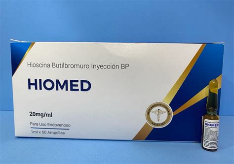 Hioscina Butilbromuro Hiomed En Valencia