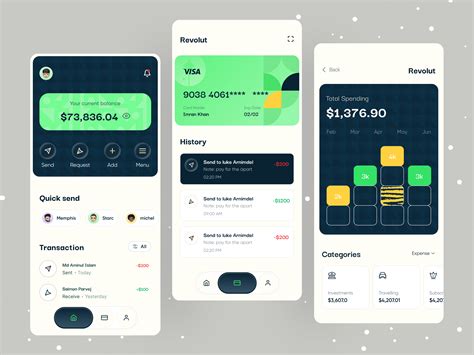 Fintech App Ui By Ofspace Ux Ui On Dribbble