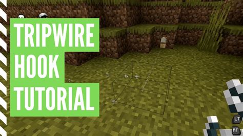 How To Make A Tripwire Hook In Minecraft Youtube