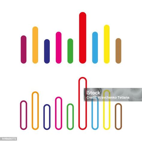 음악 파도 추상 물결 모양의 컬러 라디오 로고 벡터 그림입니다 스톡 이미지 개념에 대한 스톡 벡터 아트 및 기타 이미지 개념 건축물 공란 Istock