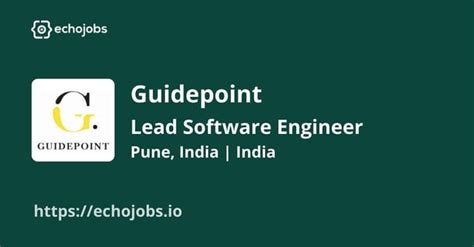 Guidepoint Is Hiring Lead Software Engineer Net Pune India India