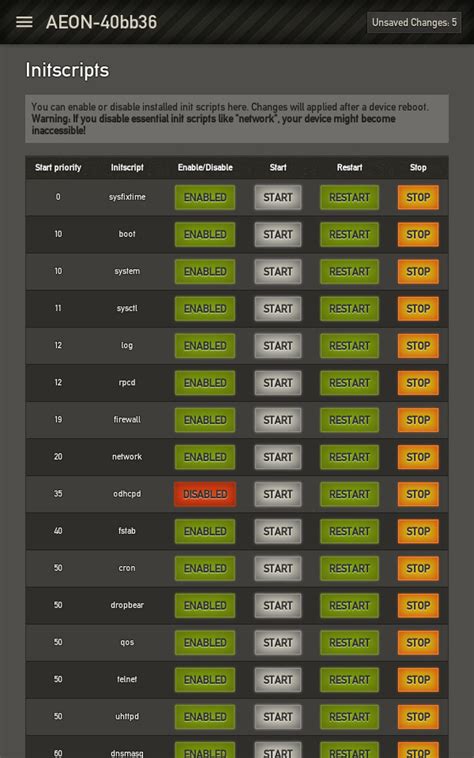 Apollo NG Darkmatter A New Theme For LEDE OpenWRT
