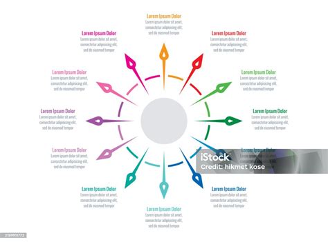 화살표 기호 인포 그래픽 템플릿입니다 휠 원형 정보 템플릿입니다 7가지 옵션 인포그래픽 템플릿입니다 비즈니스 교육 잡지 연례 보고서 인터넷 정보 템플릿입니다 0명에 대한