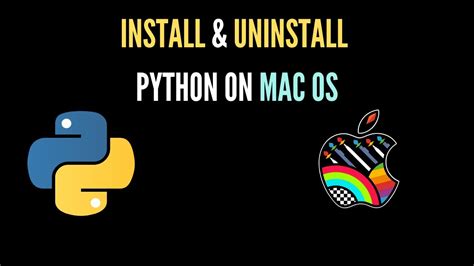 Install Uninstall Python In MAC OS Updated YouTube