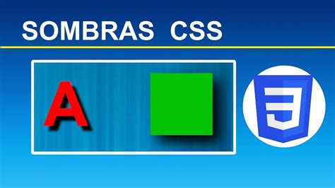 Uso De Sombras Con Css Youtube