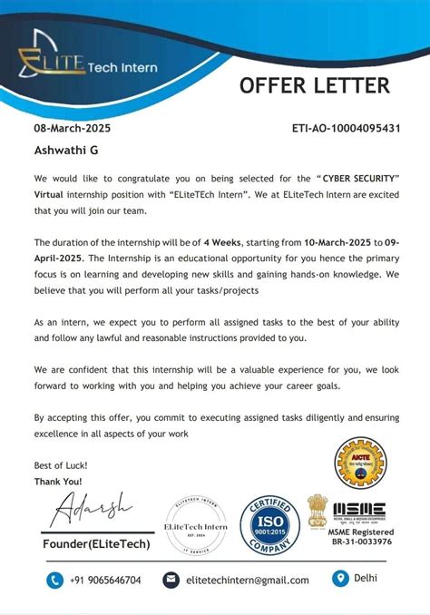 Elitetechintern Elitetechintern Elitetech Elitetech Ashwathi Shankar