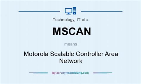 mscan motorola scalable controller area network in technology it etc