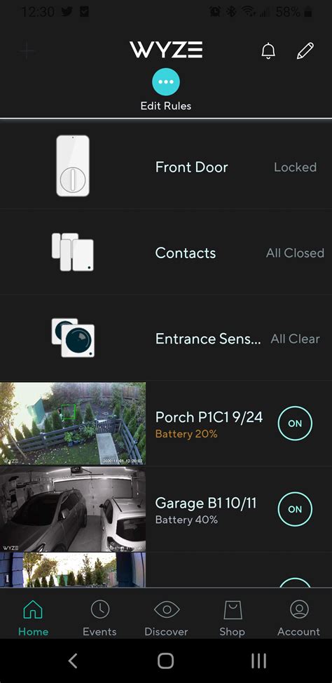 App Dark Theme Mode 165 By Jdnobil In Progress Wyze Forum