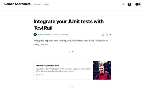 Github Rsheremeta Testrail Junit Library For Integration Junit Based Tests With Testrail