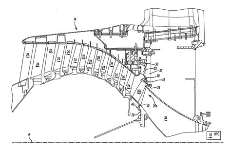 Stator Vane Assembly For A Gas Turbine Engine Eureka Patsnap