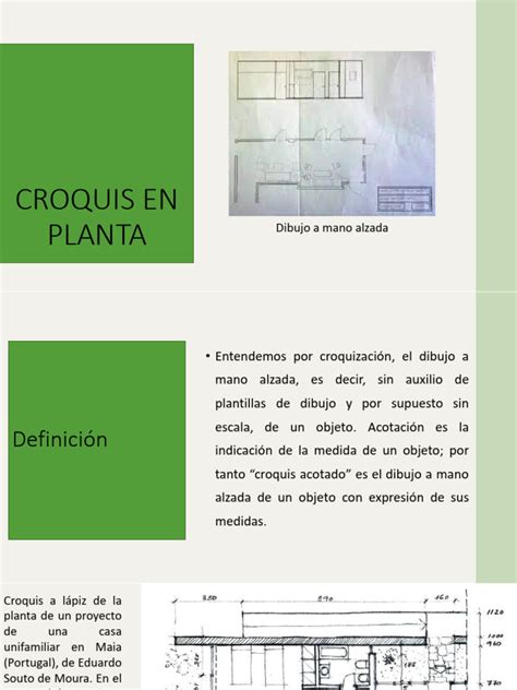 2 3 Croquis En Planta Pdf Dibujo
