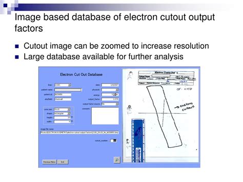 Ppt An Automated Tool For Determining Output Factor For Electron