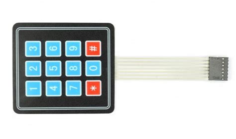 soft matrix keyboard 3x4 keypad pureshop