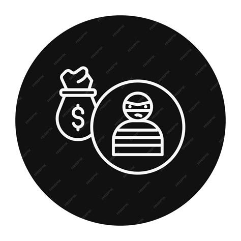 Premium Vector Robbery Vector Illustration