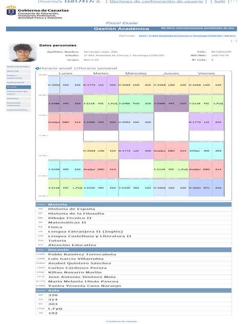 Consulta De Datos Académicos Pdf