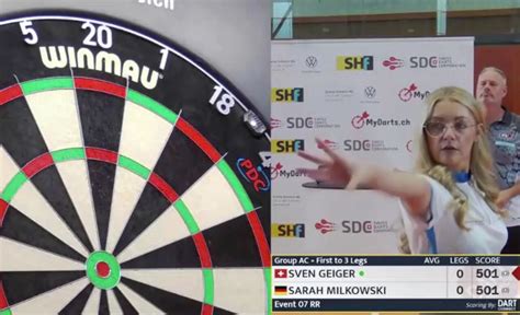 Video Sarah Milkowski Had This Awkward Moment To Start The Game