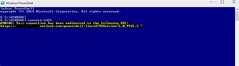 managing o365 using powershell 5 0 9926 3 microsoft community