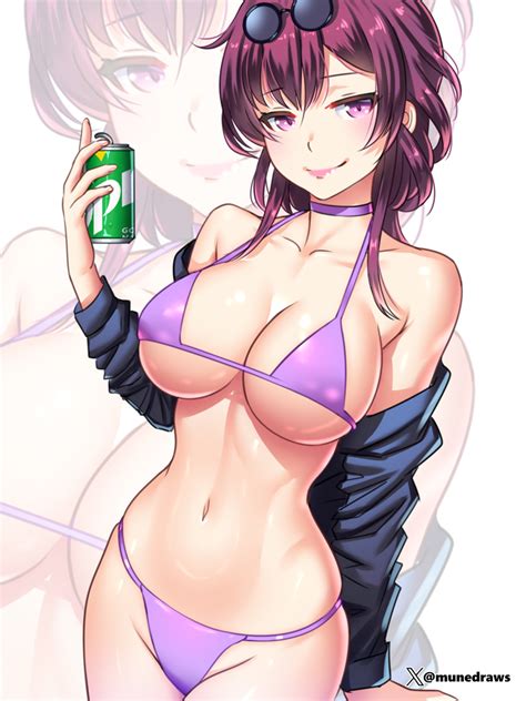 Etchimune Kafka Honkai Star Rail Honkai Star Rail Honkai Series Sprite Drink