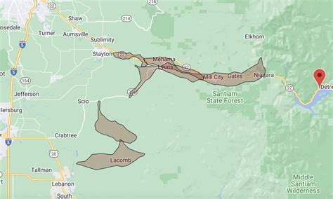 Updated With Fire Risk High Power Shut Off In Parts Of Santiam Canyon
