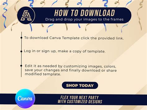 Party Hat Template Canva Editable Hat Birthday Hat Svg Png Blank