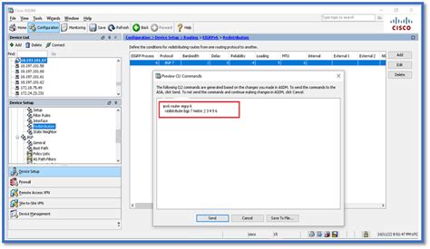 Configure EIGRP IPV On ASA Cisco