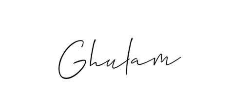 99 Ghulam Name Signature Style Ideas First Class Autograph