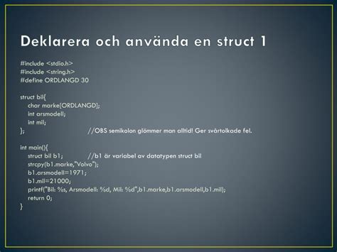 Ppt Struct Powerpoint Presentation Free Download Id2355348