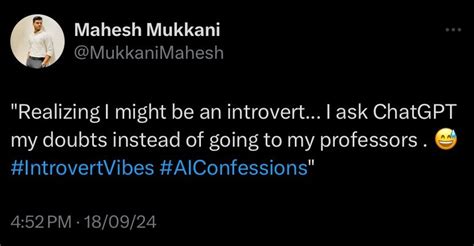 Mahesh Mukkani On Linkedin Promptengineering Ai Learningintech Chatgpt